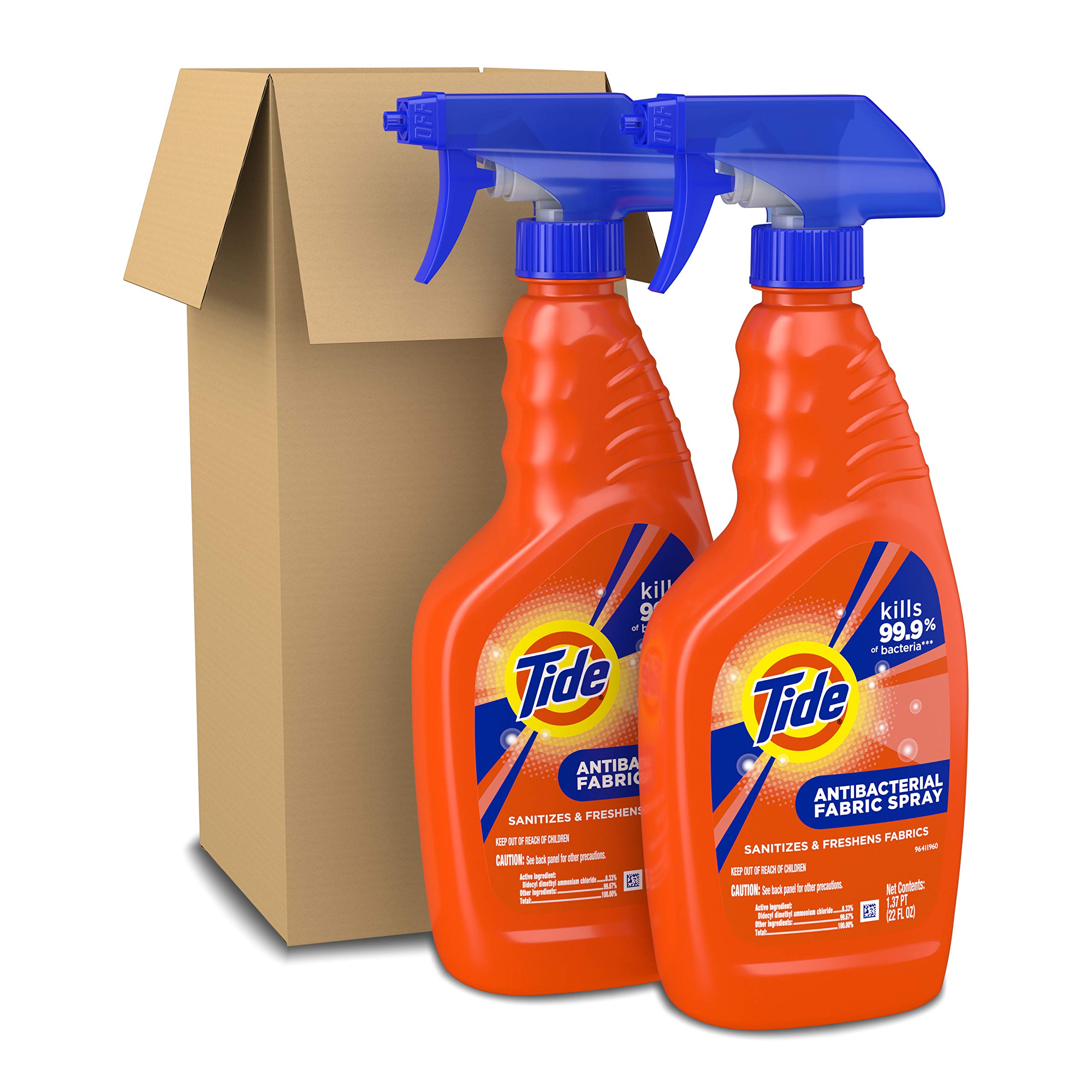 Tide Spray Tela Antibacterial 2 x 22 Fl Oz - HogarLimpio.MX